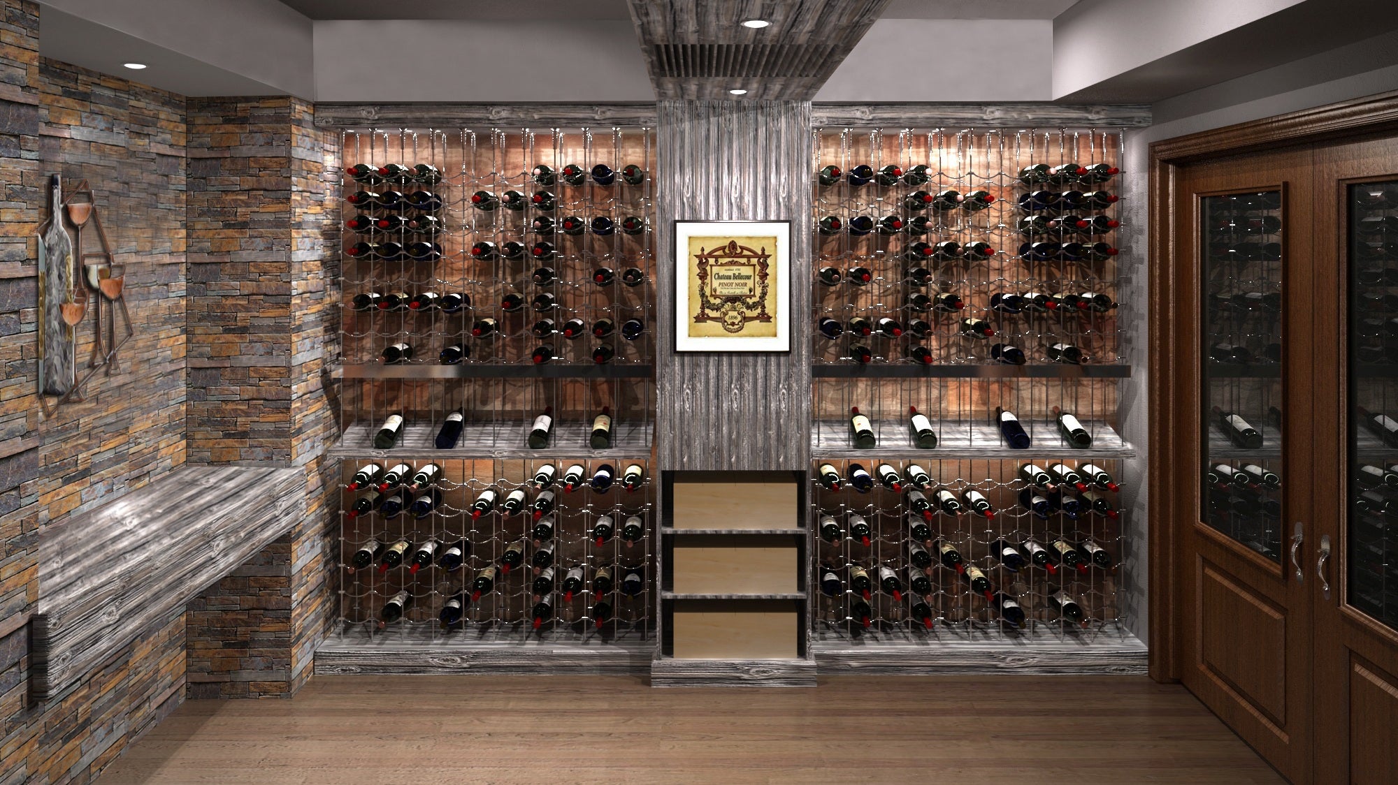 Cable Wine System | Your Wine Racks & Cooling