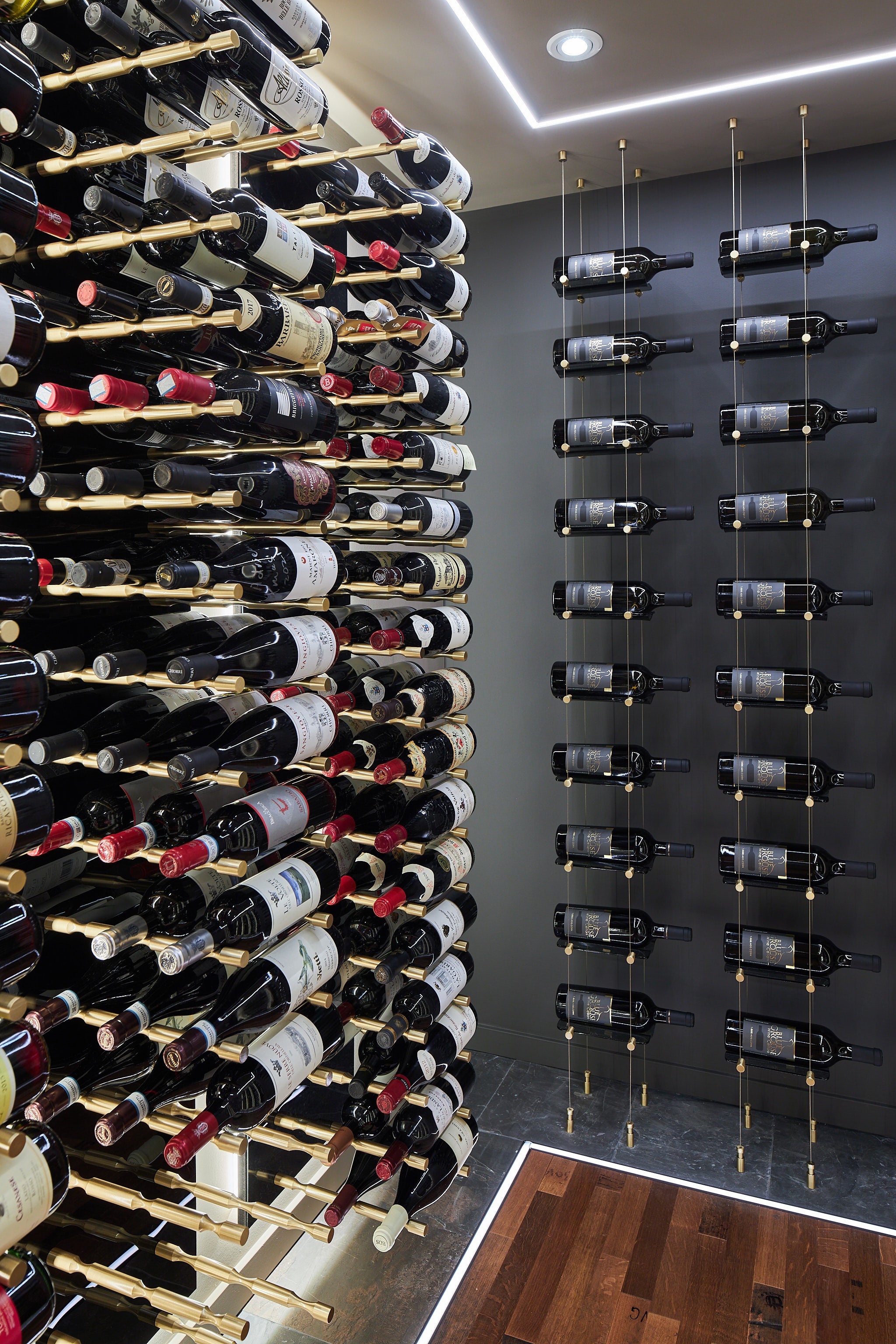 12 Bottle Float Cable Wine Racking Display Kit | Your Wine Racks & Cooling