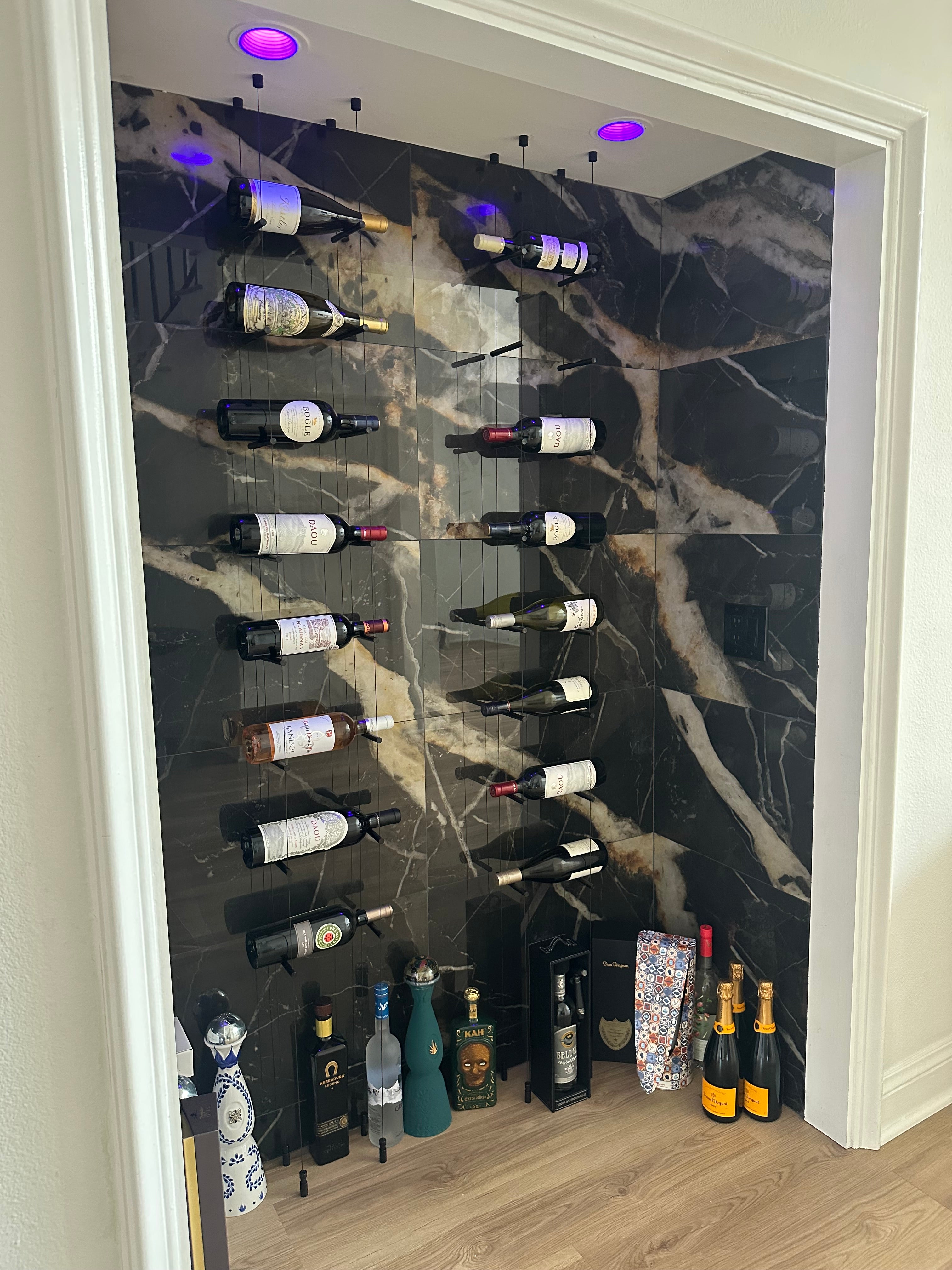Invisible Cable Wine Racks | Your Wine Racks & Cooling